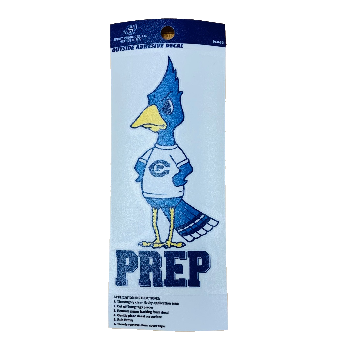Car Sticker, Outdoor Adhesive Decal, Billy with PREP | Creighton Prep ...