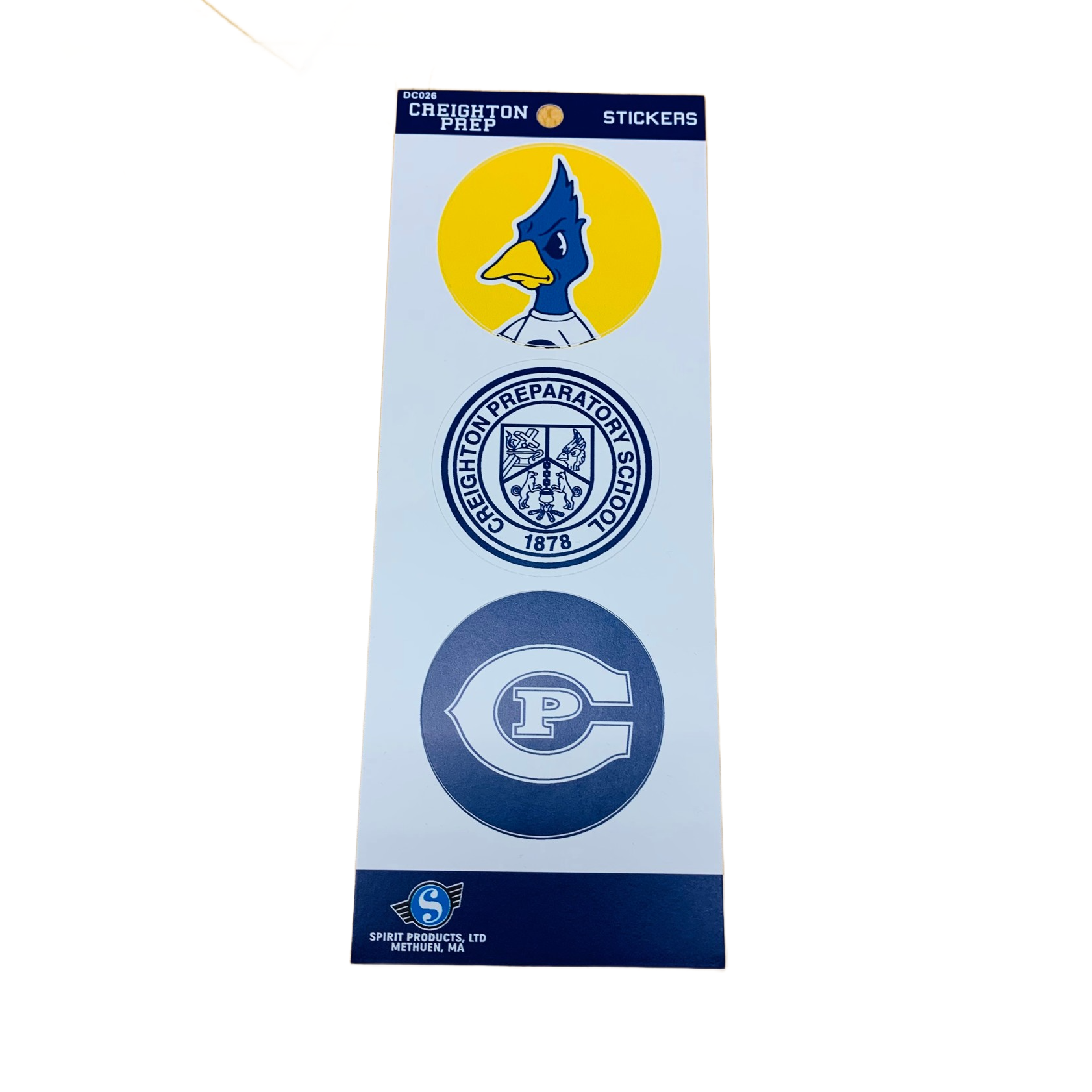 Stickers, Trio of Seal, Billy, CP | Creighton Prep JayMart